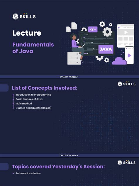 Fundamentals Of Java Pdf