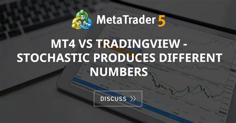 Mt4 Vs Tradingview Stochastic Produces Different Numbers Stochastic Oscillator Technical