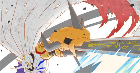 デジモン オメガモン ヤマモトゼイタのイラスト Pixiv
