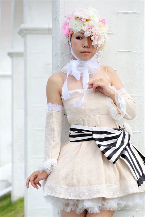 Japanese Cosplay Girl Editorial Stock Image Image Of Asian 45109134
