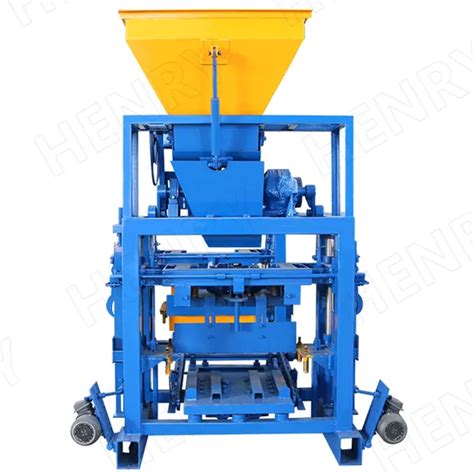 Qt40 1 Semi Automatic Hollow Solid Concrete Paver Block Making Machine