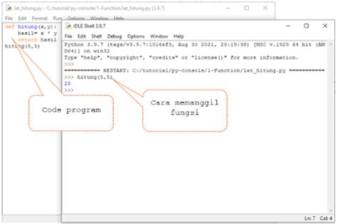 Belajar Python Part Cara Membuat Dan Menggunakan Fungsi Di Python Geriatama