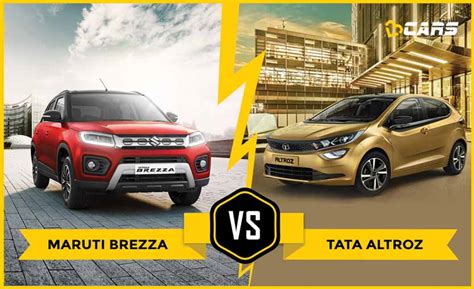 Maruti 2020 Vitara Brezza Facelift Vs Tata Altroz 2020 Dimensions