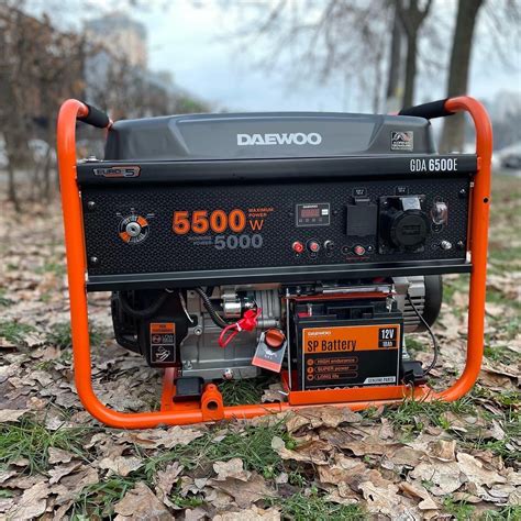 Новий Оригінальний Генератор бензиновий Daewoo Gda6500e 5 5 кВт 19