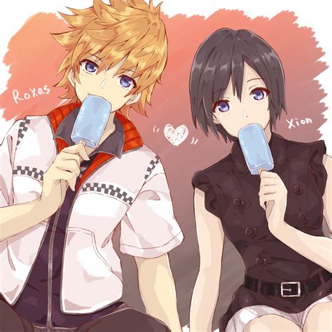 Roxas And Xion Kingdom Hearts And 1 More Drawn By Duffy Danbooru