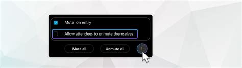 Mute Or Unmute In Webex Meetings Suite