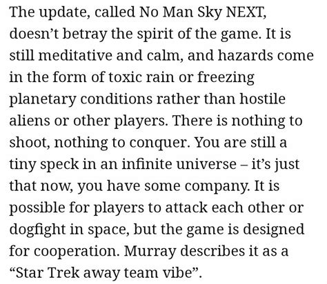 Contradicting Statements About Multiplayer R Nomansskythegame