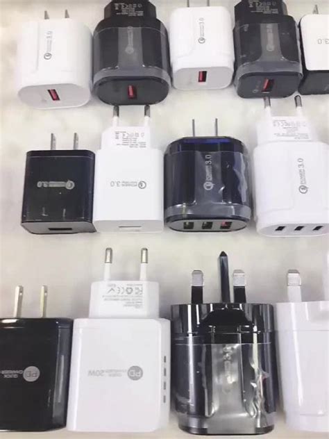 Pd20w Fast Charging Mobile Phone Charger 5v3a Charging Plug European