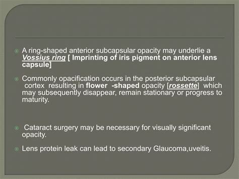 Metabolic And Complicated Cataractpptx