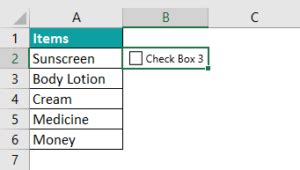 Checklist In Excel How To Make Create Step By Step Examples