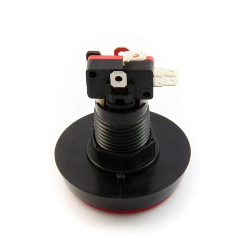 arcade taster button beleuchtet 60mm rot bastelgarage elektronik