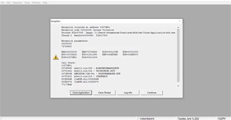Access Violation Error Questions Clarionhub