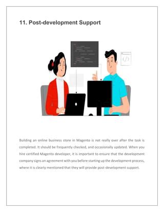 A 12 Point Cheat Sheet To Hire A Magento Developer PDF