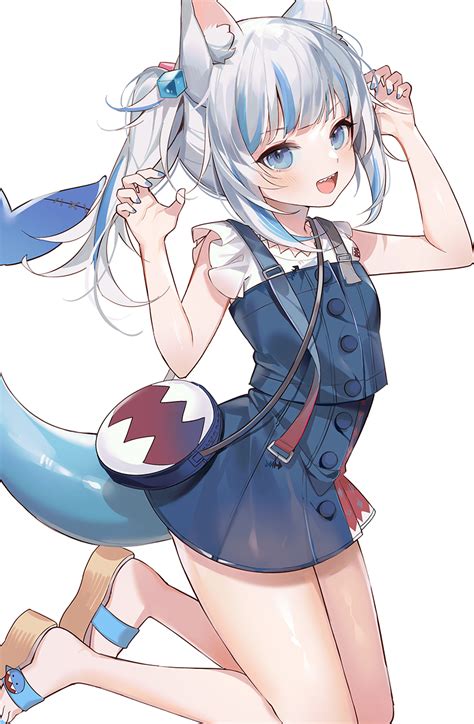 Gawr Gura Hololive And 1 More Drawn By Machi 7769 Danbooru