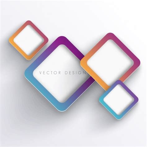 Colorful Rhombus Background Free Vector