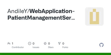 Github Andileywebapplication Patientmanagementservice