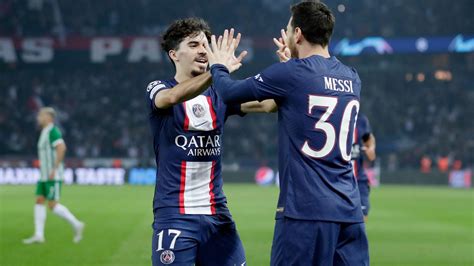 PSG Vitinha dément une altercation avec Lionel Messi la saison