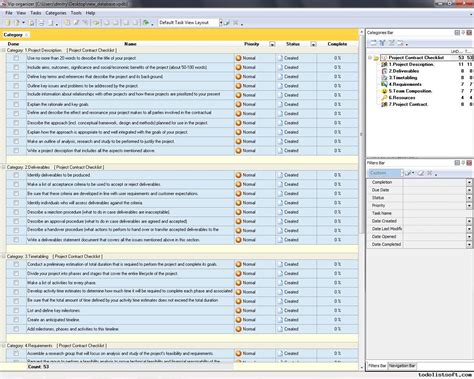 Project Deliverables Checklist Powerpoint Template Powerpoint