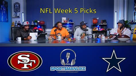 Sportsmanlike Conduct Nfl Week 5 Picking Games Youtube