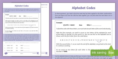 Year 7 8 Literacy Puzzles Alphabet Codebreaking Twinkl