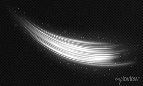 Neon Blurry Light Line Trace Effect Transparent Light Effect Wall
