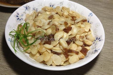 白扁豆炒酱包瓜的做法 菜谱 香哈网