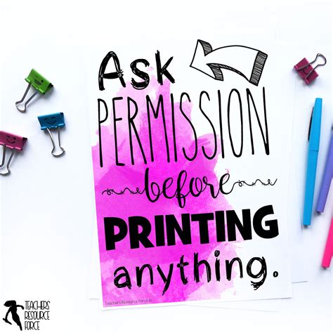 Technology Rules Posters Classroom Decor For Computer Lab Shoptrfone