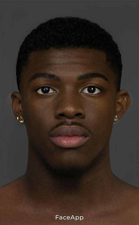Black Skin Brown Skin Black Body Long Face Hairstyles Mens