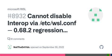 cannot disable interop via etc nf 0 68 2 regression probably