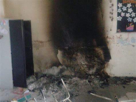 G1 Incêndio Danifica Sala De Aula De Escola Municipal Em Reriutaba