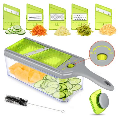 9 In 1 Vegetable Chopper Slicer Vegetable Slicer And Chopper With 5