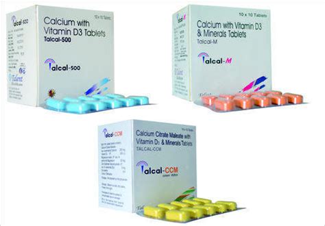 Talcal 500 Calcium Vitamin D3 Tablets Shelf Life 3 Years At Best