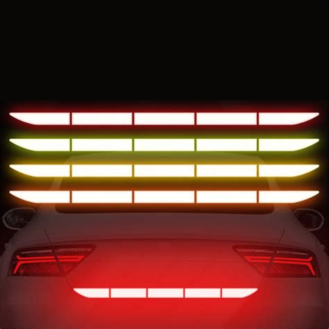 Светоотражающая наклейка на багажник кузова автомобиля для Mitsubishi