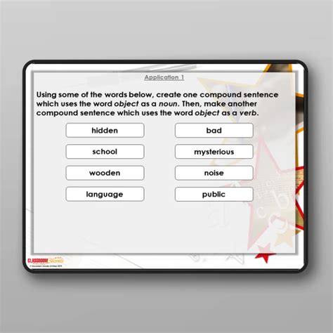 Year 5 Word Classes Modelling Ppt Resource Classroom Secrets