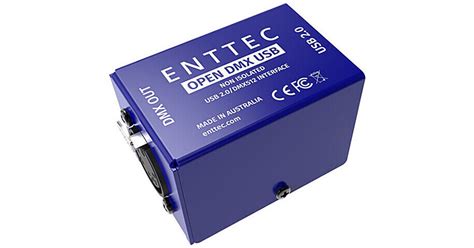 Enttec Open Dmx Usb Controller 70303 Bandh Photo Video