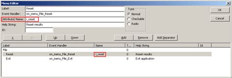 Menu Status Bar Tool Bar — Wxglade 111 Documentation