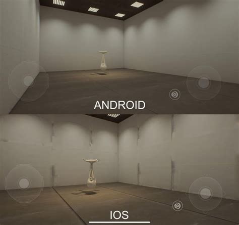 Why On Earth The Ios Version Has Those Lightmap Issues And Textures
