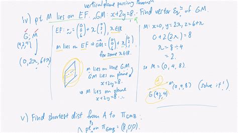 Vector Application H2 Math Alevels Youtube