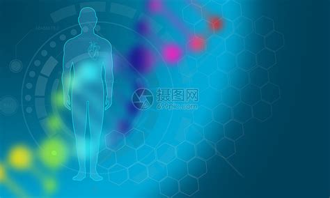 医疗人体扫描背景图片素材 正版创意图片400083082 摄图网