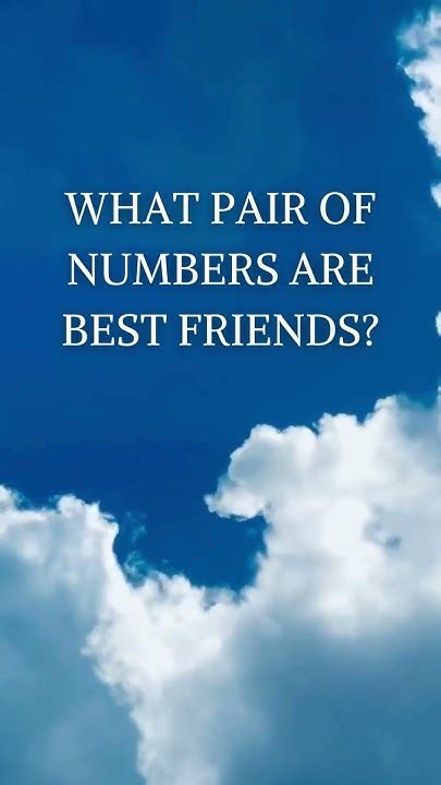 Friendly Numbers Youtube