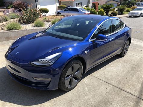2019 Tesla Model 3 Blue Metallic — Detailership™