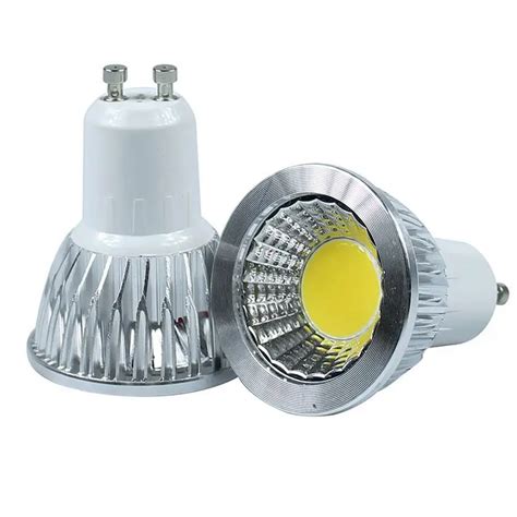 Super Bright GU 10 Bulbs Light Dimmable Led Warm White 85 265V 6W 9W