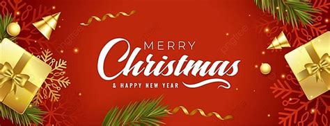 현실적인 빨간색 메리 크리스마스 축제 배너 디자인 템플릿 Psd 다운로드 디자인 자료 다운로드