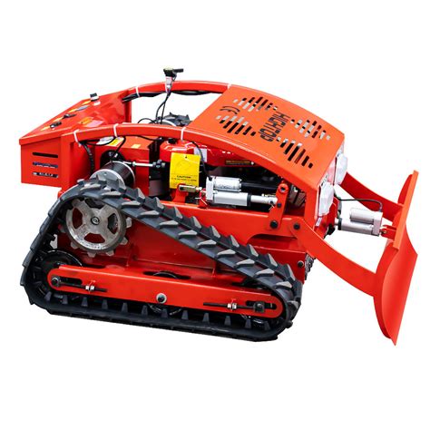 Crawler Remote Control Robot Lawn Mower Remote Control Slope Mower Self