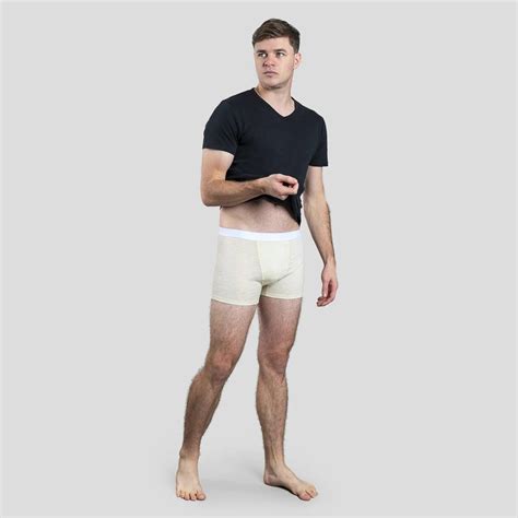 Mens Alpaca Wool Boxer Briefs 160 Ultralight Arms Of Andes