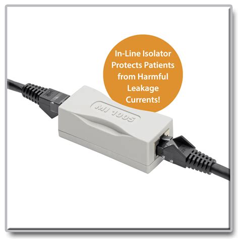 Tripp Lite Medical Ethernet Isolator Rj45 Network Isolator For Patient Care Vicinity Iec