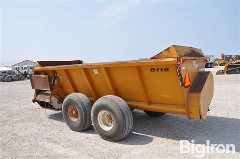 Kuhn Knight 8118 Protwin Slinger Manure Spreader Agriculture Bigiron