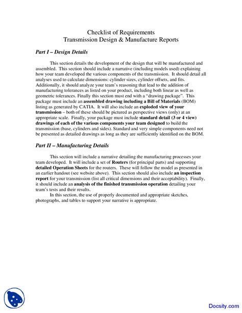 Transmission Design Design And Manufacturing Engineering Lecture