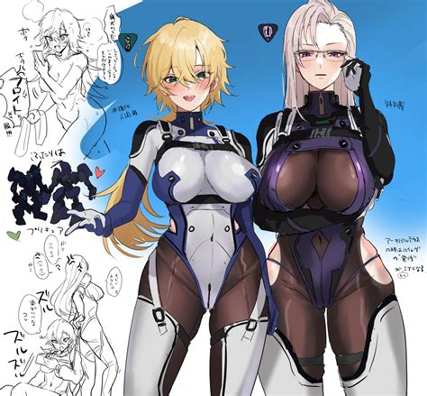 Hominamia Armored Core Armored Core Vi Fires Of Rubicon Highres Translation Request 2girls