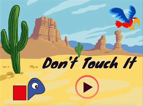 don t touch it